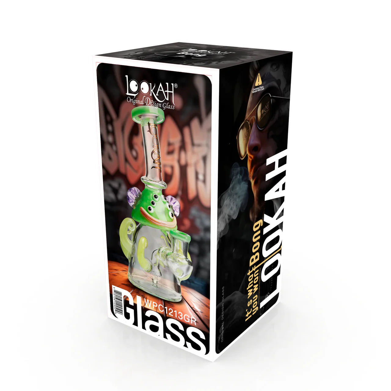 Lookah 8” Mini Cute Six Eyes Clown Octopus Dab Rig – SmokeToki